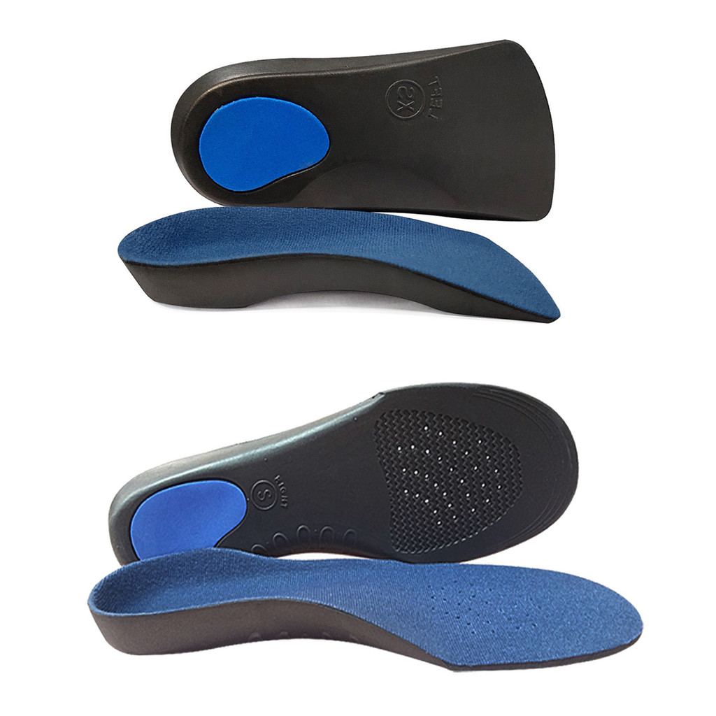 Insoles Ortopedik EVA Arch Support Separuh Insoles untuk Kaki Rata dan ...