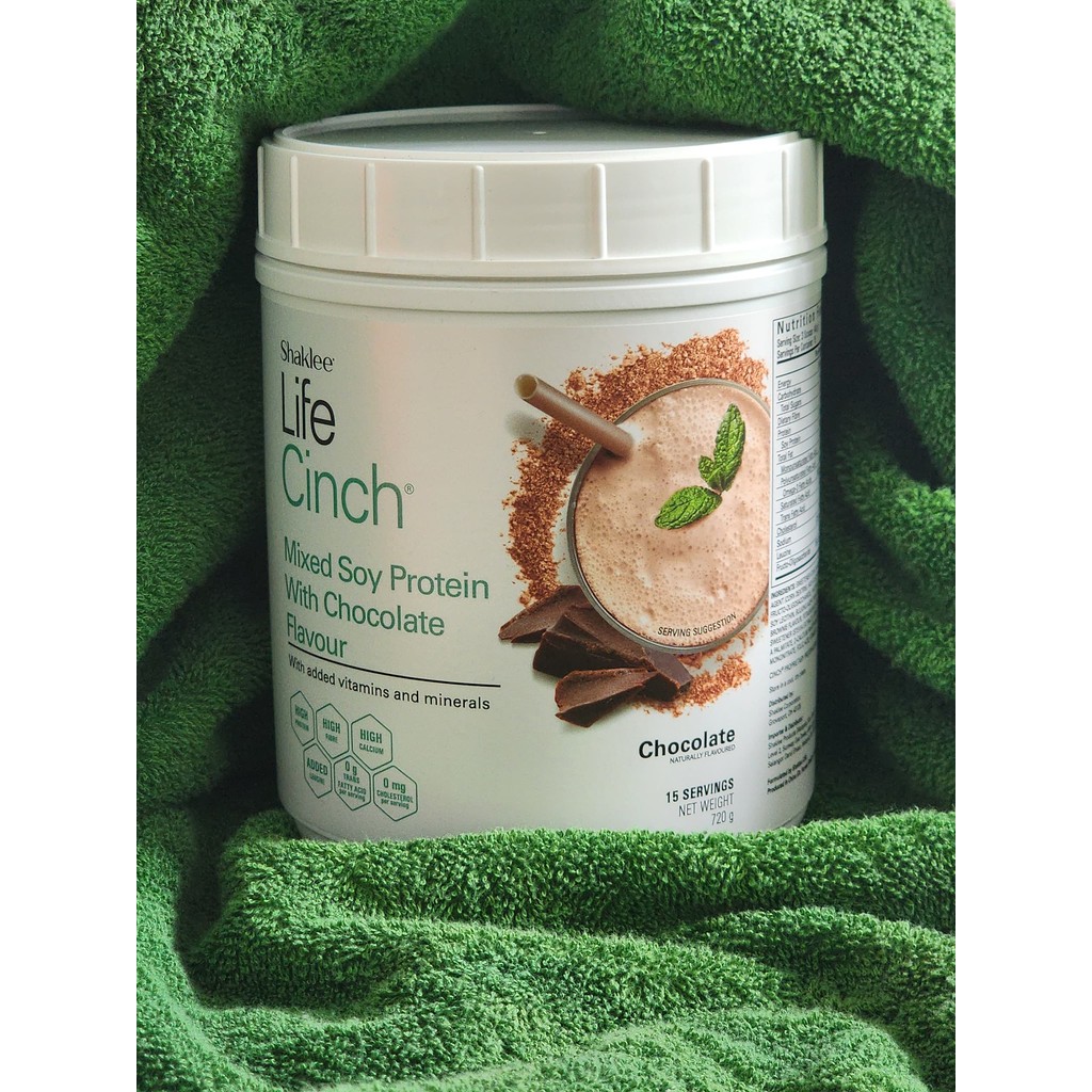 Shaklee Life Cinch® Mixed Soy Protein Chocolate Shake (720gm) | Shopee ...