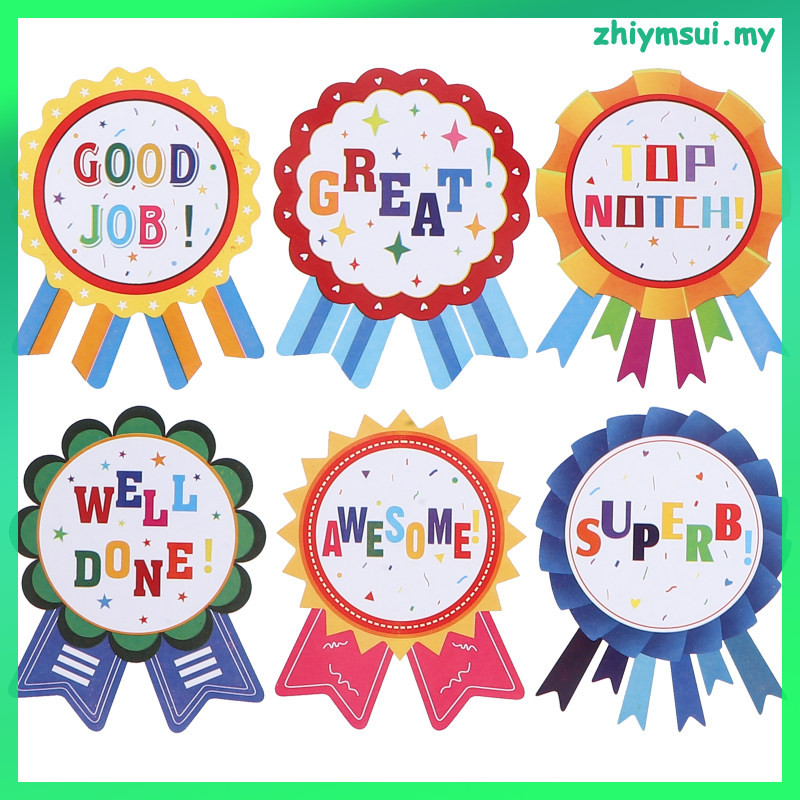 Bumper Stickers Medal Label Bins Reflective Self Adhesive Reward ...