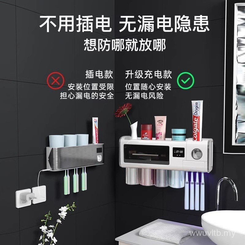 Pensteril Berus Gigi Pensterilan Pintar Dilekap di Dinding Tanpa Gerudi ...