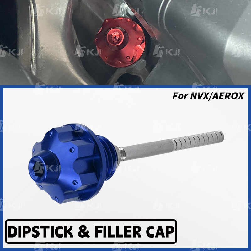 For Yamaha NVX AEROX 155/125/ALPHA TURBO Engine Oil Dipstick with Oil ...
