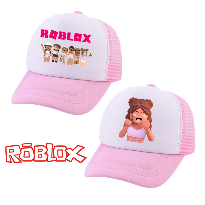 Hot Roblox Game Baseball Cap Children Cartoon Anime Figure Print Hat ...