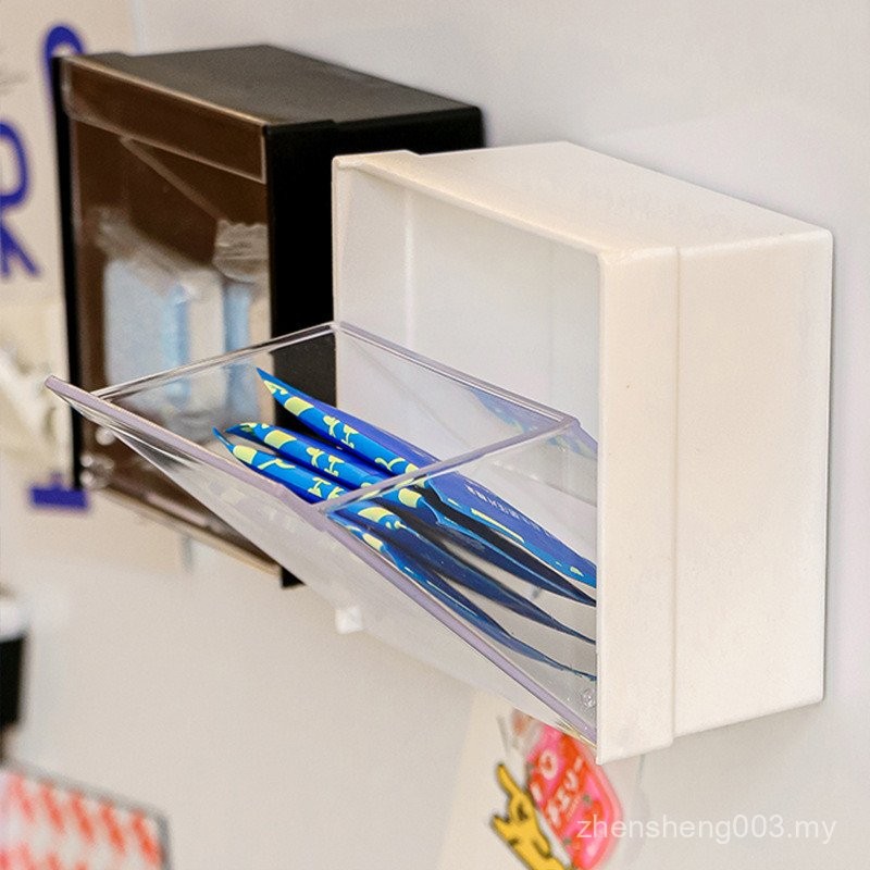 Simple Magnetic Wall-Mounted Small Object Storage Box Refrigerator ...