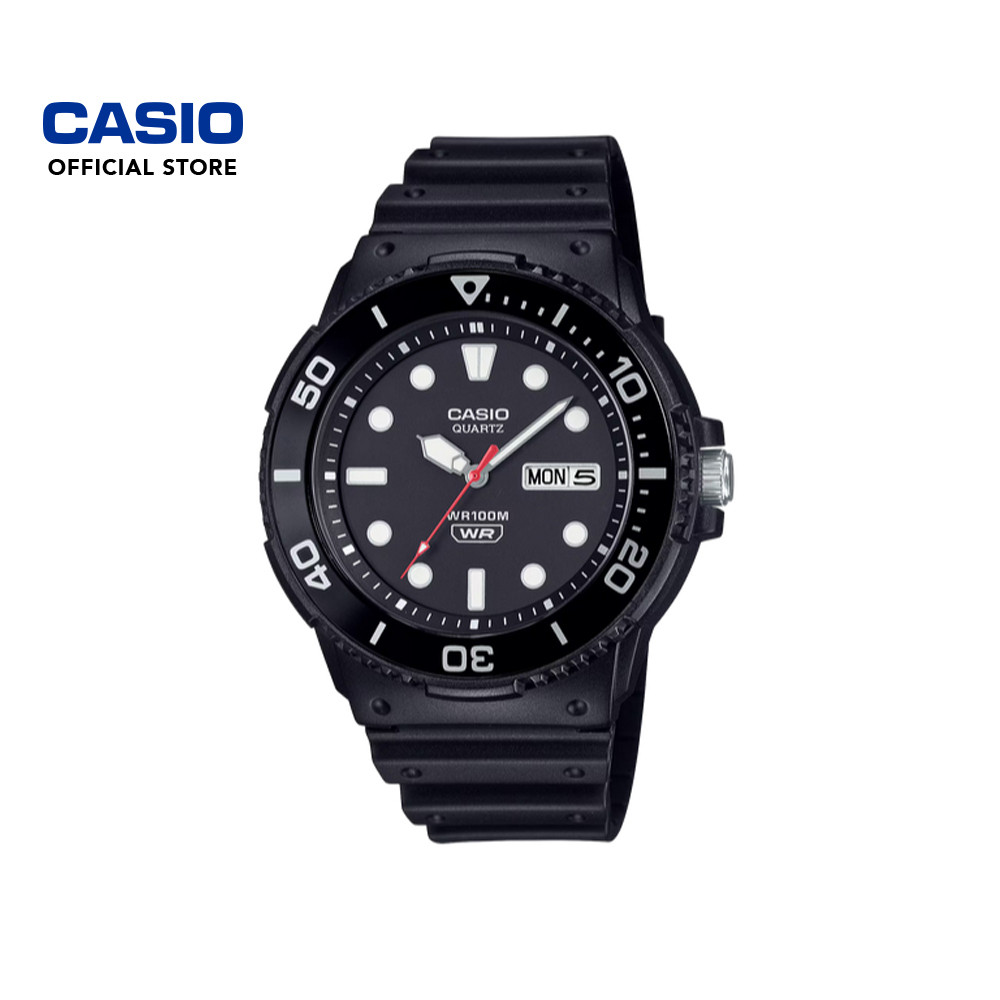 Casio General MRW-230H-1E1V Black Resin Band Men Youth Watch | Shopee Malaysia