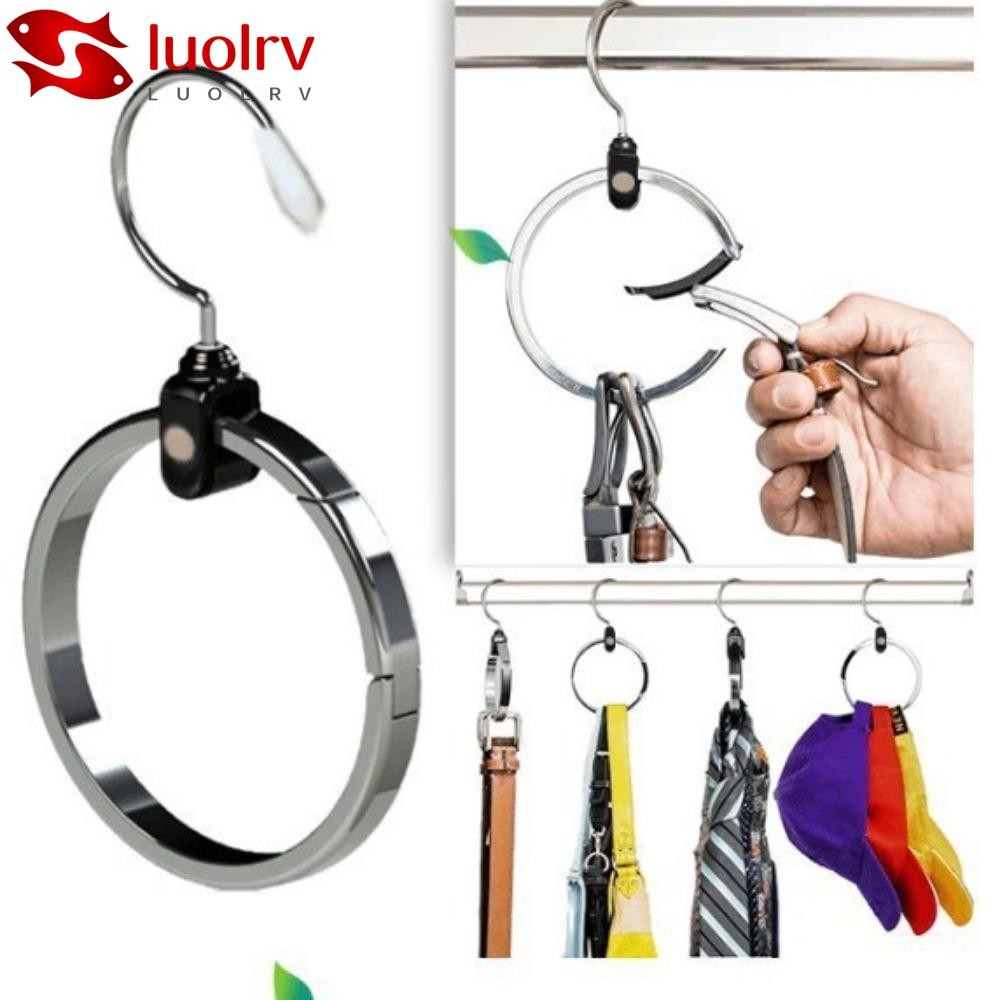 LUOLRV Clothes Hanger, Space Saving Circle Wardrobe Hanger ...