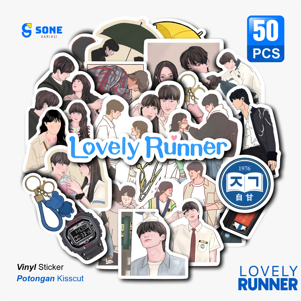 HP Lovely Runner Aesthetic Vinyl Waterproof Sticker Pack for Journal ...