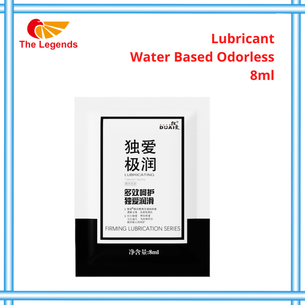 Body Lubricant Gel Water Soluble Lube Pelincir Packet Portable 8ml ...