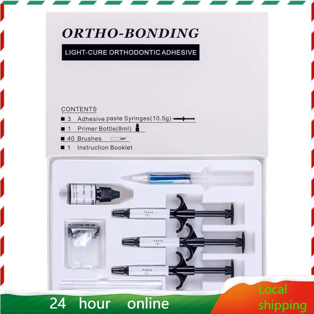 (Dental) Composite Ortho-Bonding Metal Bracket Light Cure Adhesive Kit ...