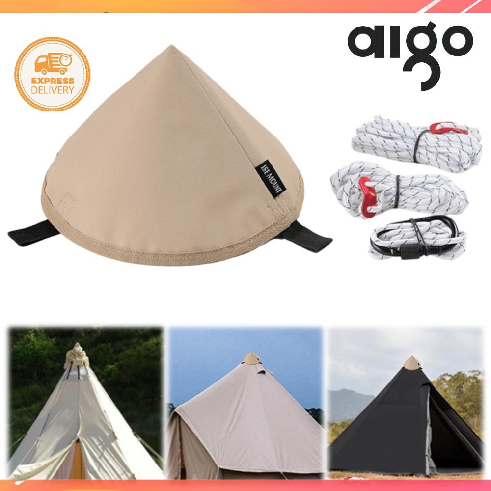 Tent Triangle Waterproof Cap Tarp Adapter Canopy Connecting Cap Tent ...