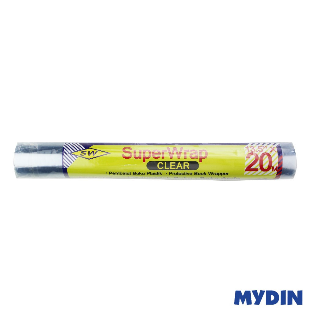 Super PVC Book Wrapper Clear (13x20m) | Shopee Malaysia