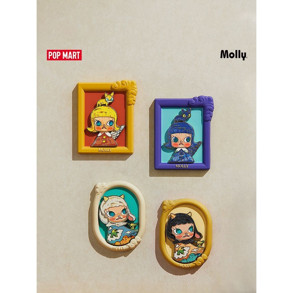 [99% Praise Rate] POPMART POPMART MOLLY Anniversary Sculpture Classic ...