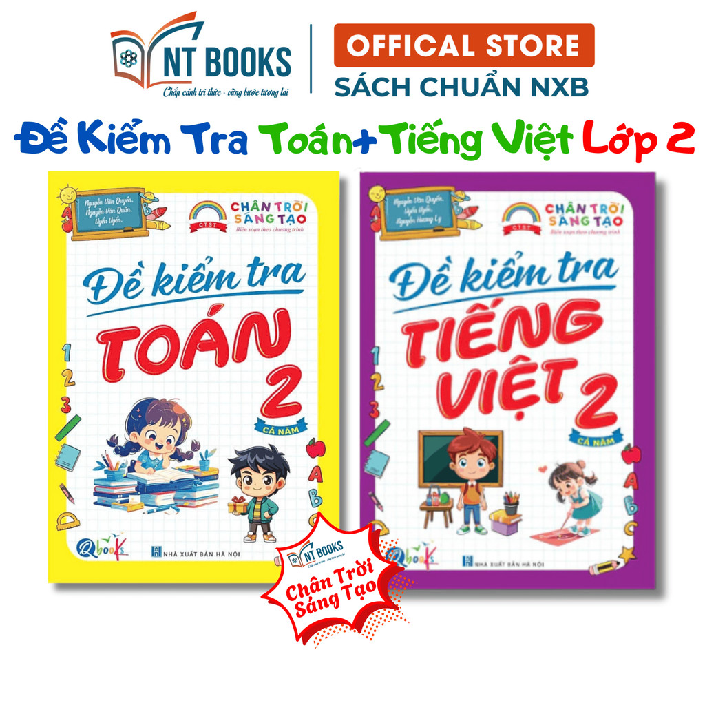 Book - Grade 2 Math and Vietnamese Test - Creative Horizon - Whole Year ...