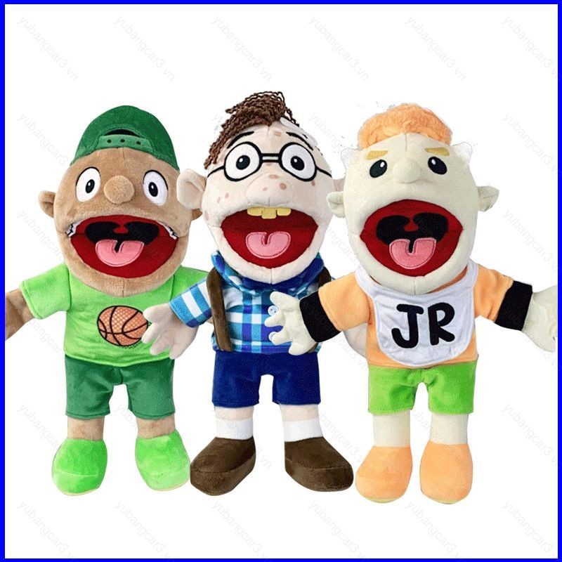 YB3 SML Super Mario Logan Joseph Bowser Junior Cody Plush Hand Puppet ...