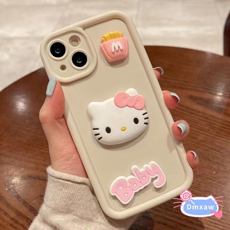 3D Hello Kitty Silicone Case For Vivo X100 X90 X80 X70 X30 Z1 Pro X60 ...