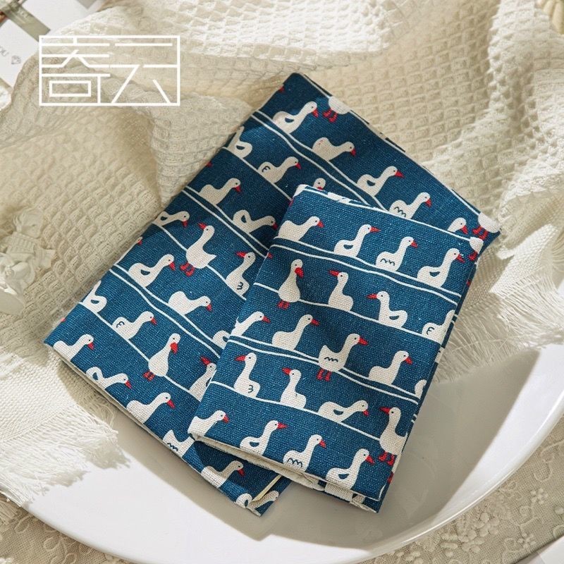 Cute Duck Fabric Bookcase Adjustable A5 A6 Notebook Inner Core ...