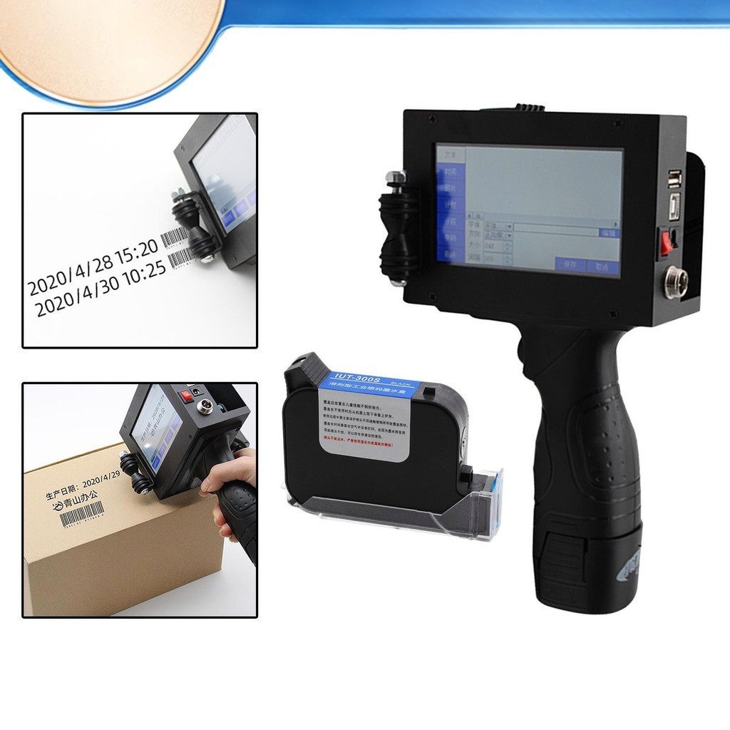 Inkjet Printer Date Coder Coding Machine Barcode Code Logo Maker Label QR | Shopee Malaysia