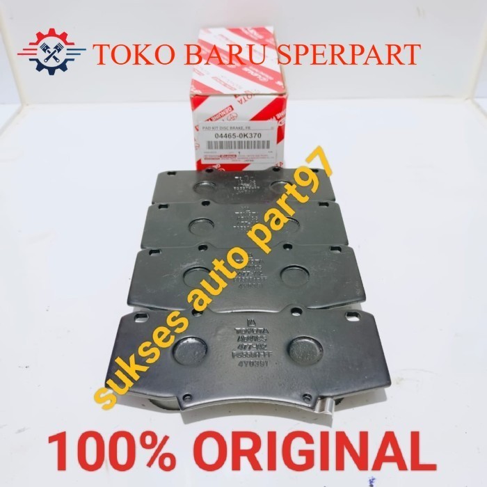 Brake pad Front brake pad Hilux Revo Double Cabin original | Shopee ...