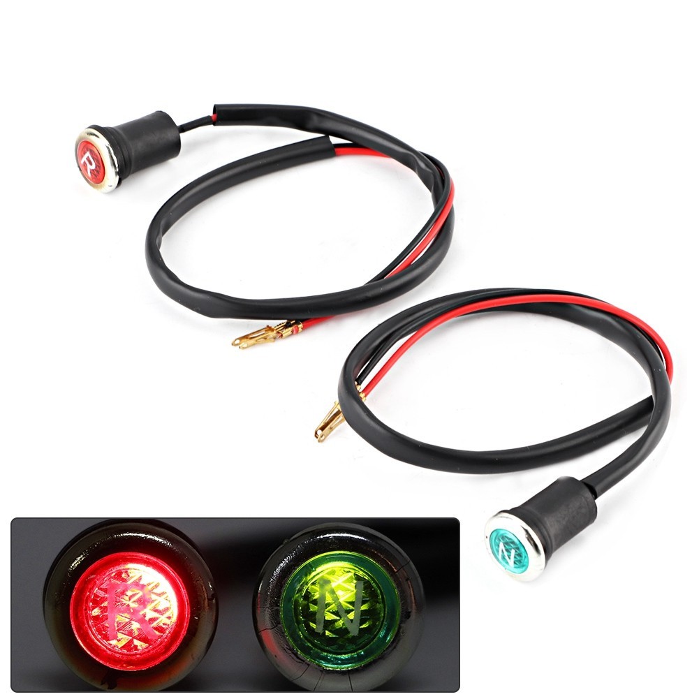 [Auto parts] Motorcycle Red Green Indicator Light Reverse And Neutral ...