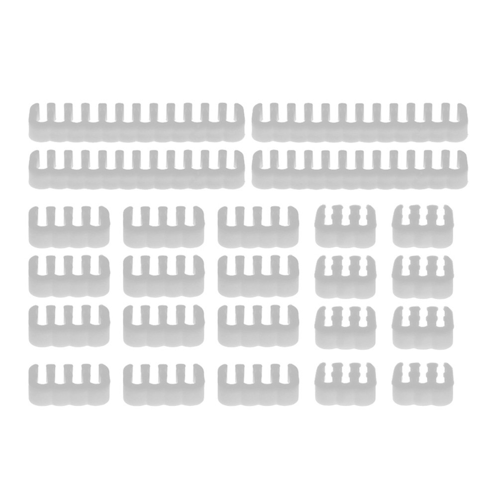 keepdreaming 24/48PCS 24Pin 8Pin 6Pin Cable Comb Organizer For 3.0-3 ...