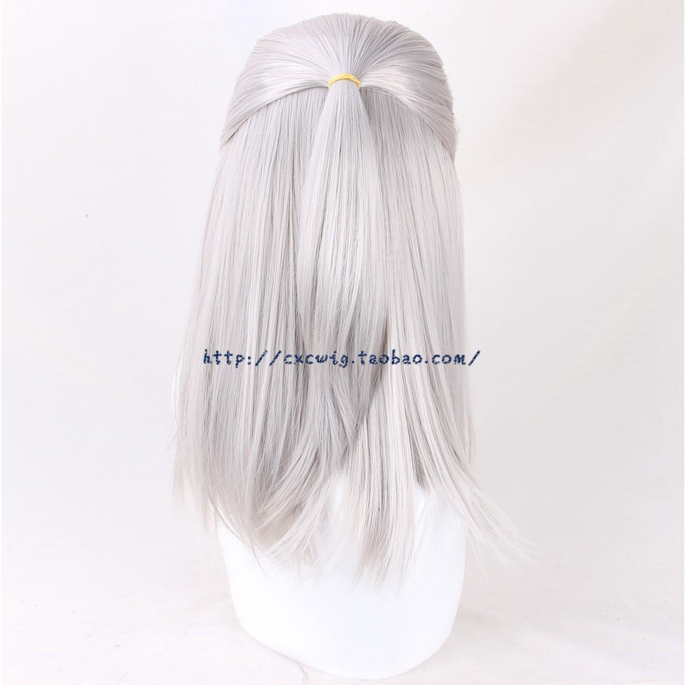 The Witcher Season Wild Hunt Men hunter cosplay wig Geralt of Rivia ...