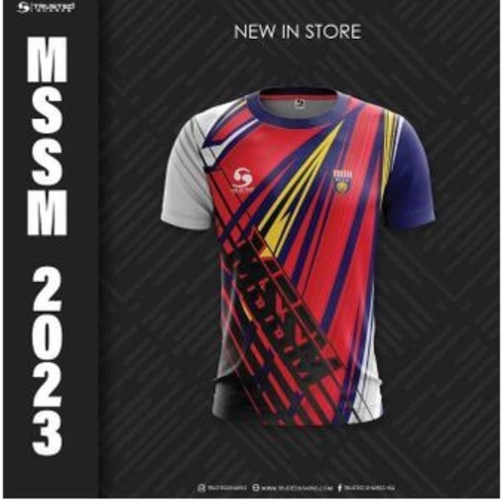 fashion MSSM 2024 ATHLETIC JERSEY BY TRUSTED SHARKS | Shopee Malaysia