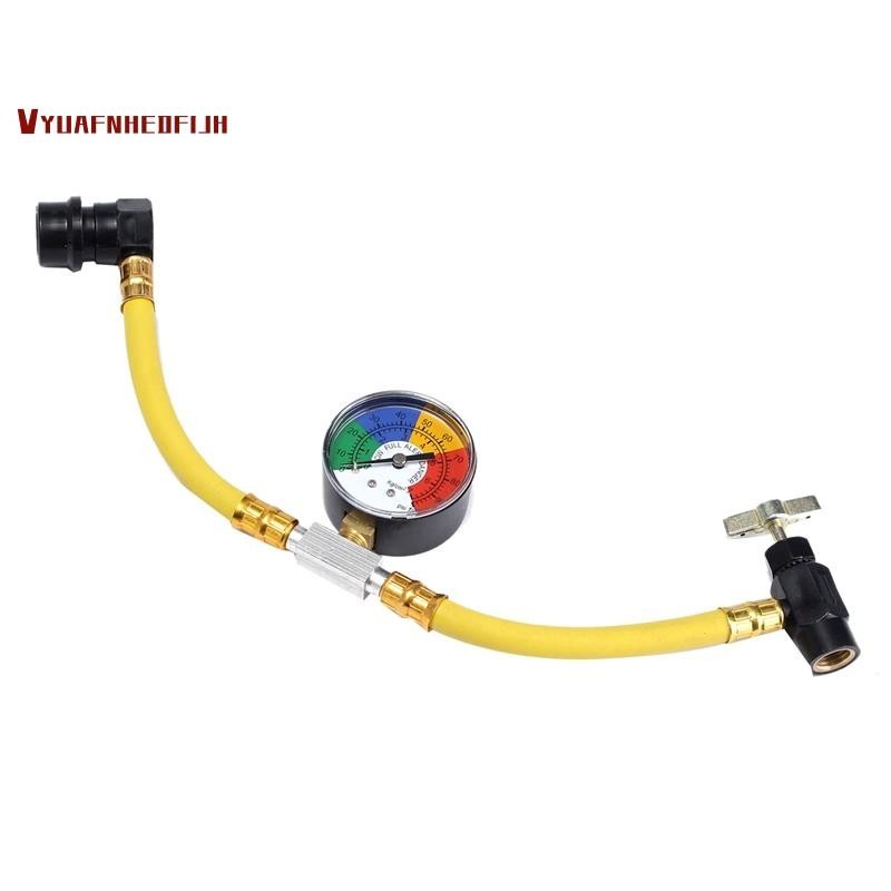 R134A Car Ac Refrigerant Charge Hose Kit Recharge Hose with Gauge, A/C ...