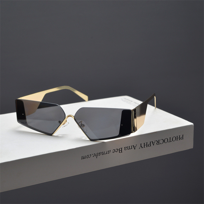 Retro Trendy Metal Frame Cat Eye Sunglasses For Men And Women Trendy