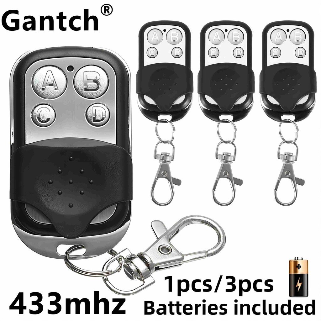 Universal Remote Control 433mhz Copy Code 4 Channel Grabber Cloning ...