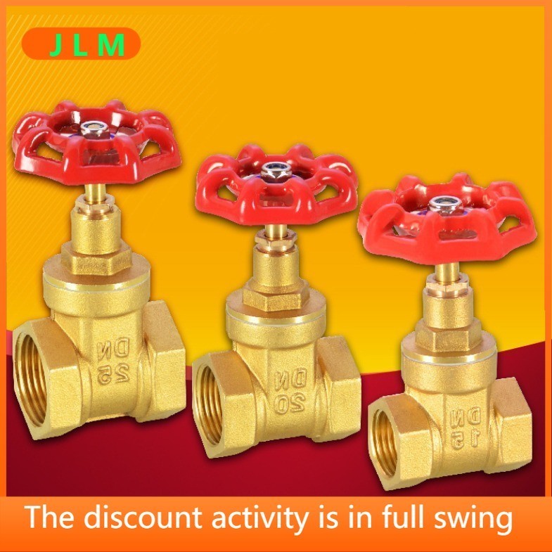 ((JLMR) Pipe Water Meter Switch Valve DN15 20 25 Household Tap Water ...