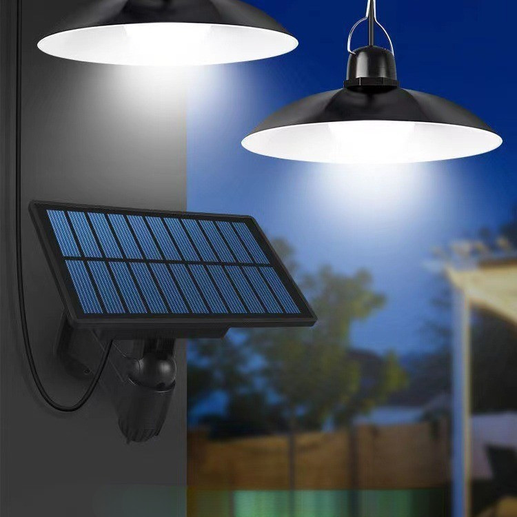 Solar Lighting System Small Bulb Split Wall Lamp Indoor Outdoor Garden ...