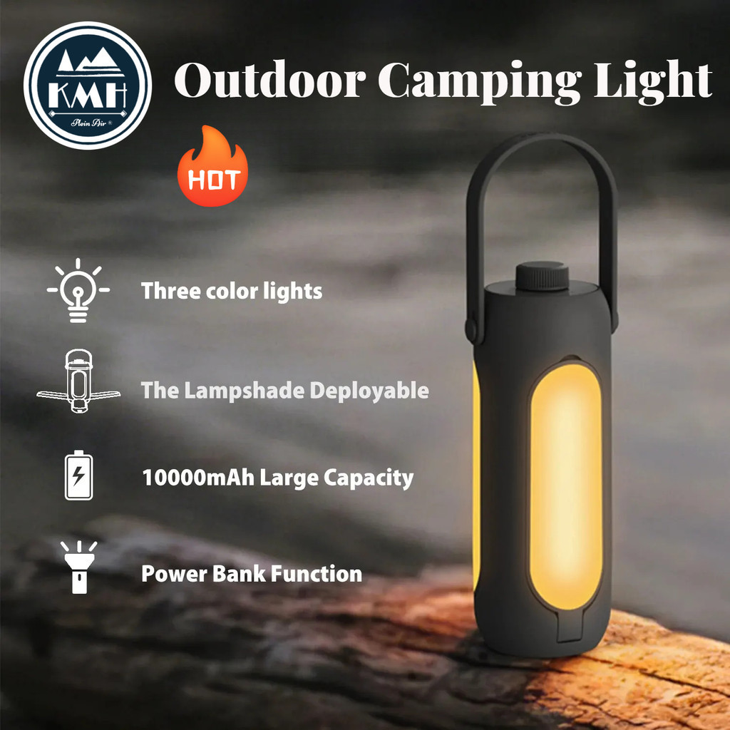 Camping Light Folding Outdoor Portable Rechargeable Three color ...