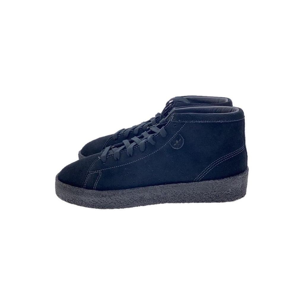 Adidas Sneakers Stan Smith High Cut Black Suede 27.5cm | Shopee Malaysia