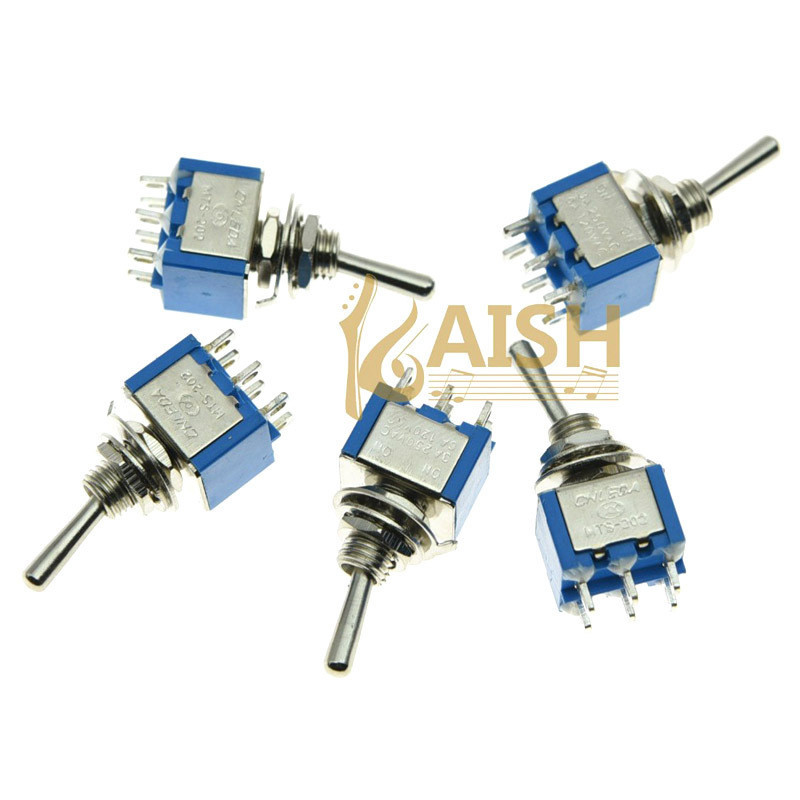 6 feet 2 gears ON ON mini switch 5 button switches, rocker rocker arm ...