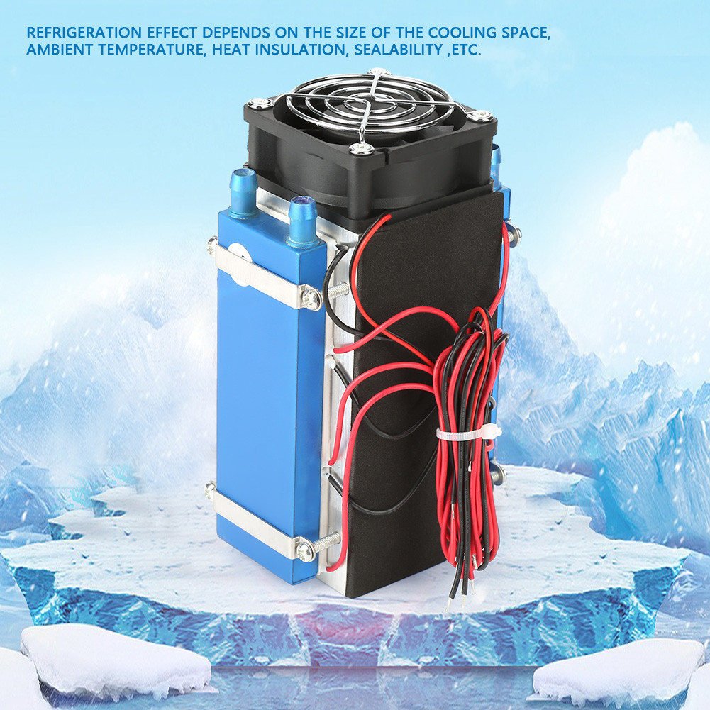 Rrianfo DC12V Cooler Semiconductor Refrigeration Machine DIY Radiator ...