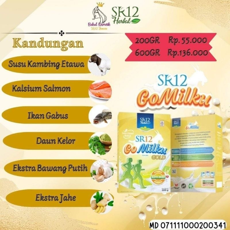 Go MILKU GOLD SR12/For The Elderly Grandma & Grandpa | Shopee Malaysia