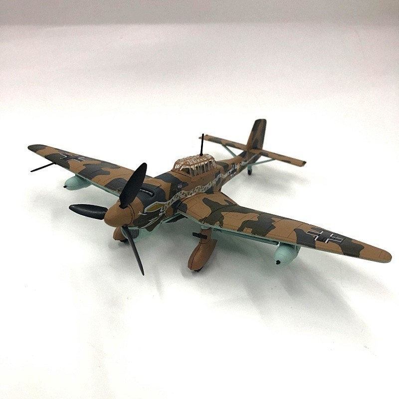 1:72 German World War Ii Dive Bomber Stuka Ju87 Simulation Alloy ...