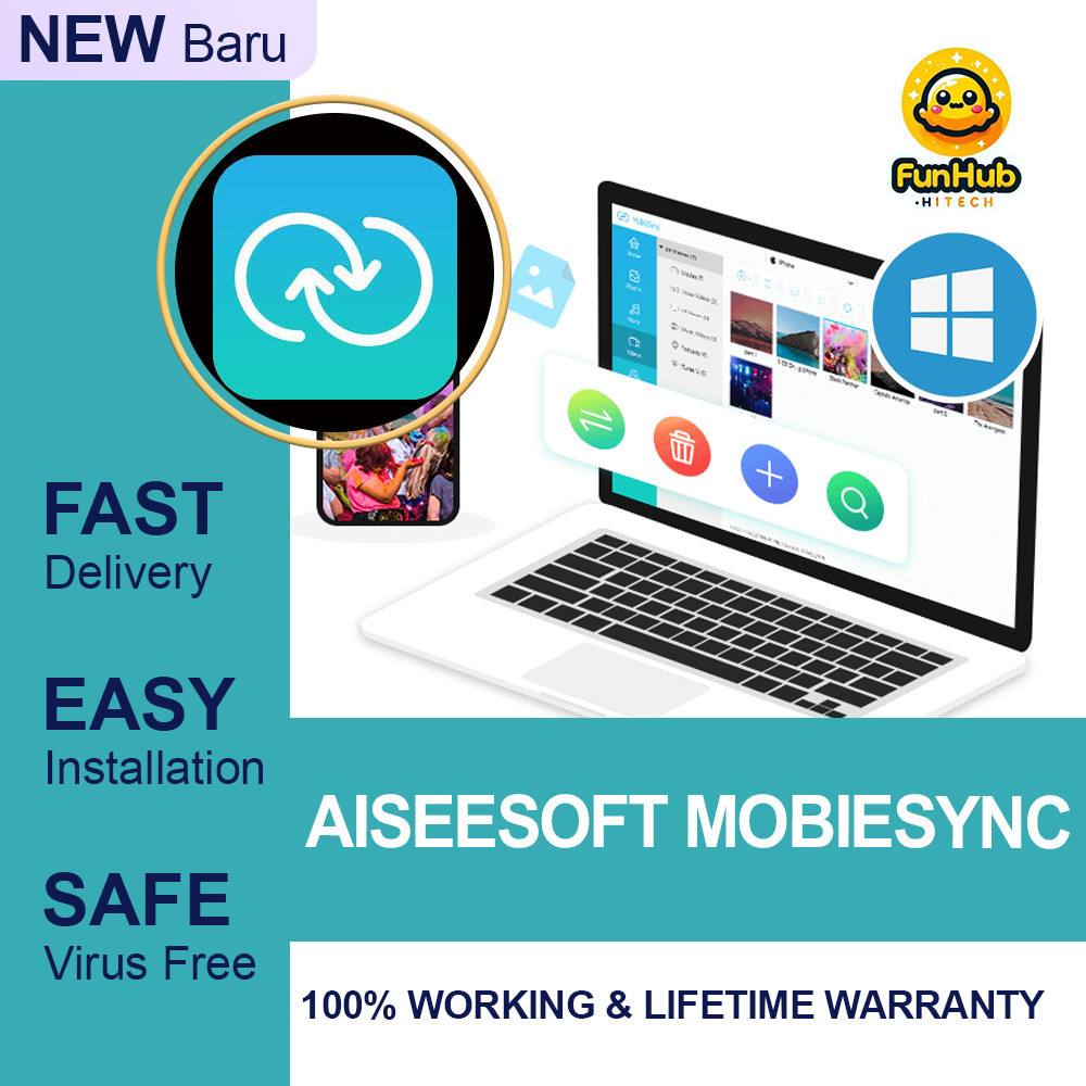 AISEESOFT MOBIESYNC ⭐ Full Version ⭐ Windows PC Software | Lifetime ...