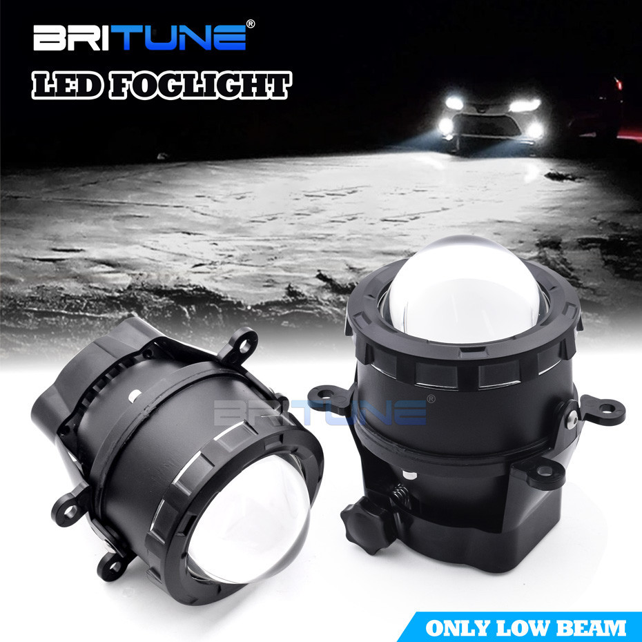 Low Beam LED 3 Inch Fog Lamp For Ford Focus MK2 MK3 /Fiesta/Ranger/S ...