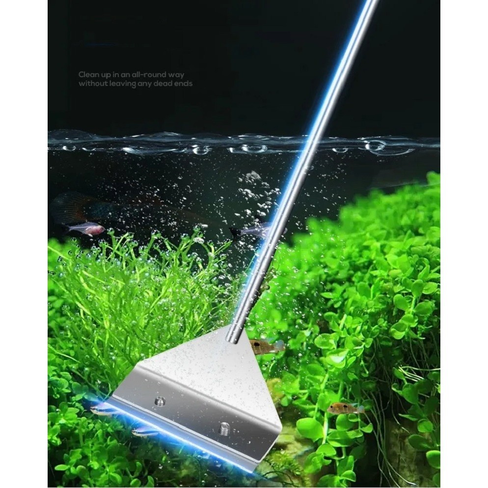 Algae Scraper for Glass Aquariums, Fish Tank Cleaner, Aquarium Algae ...