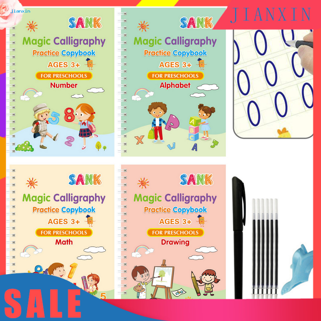 Number Copybook Kids Groove Copybook Set with Pen Shell Refill Fun ...