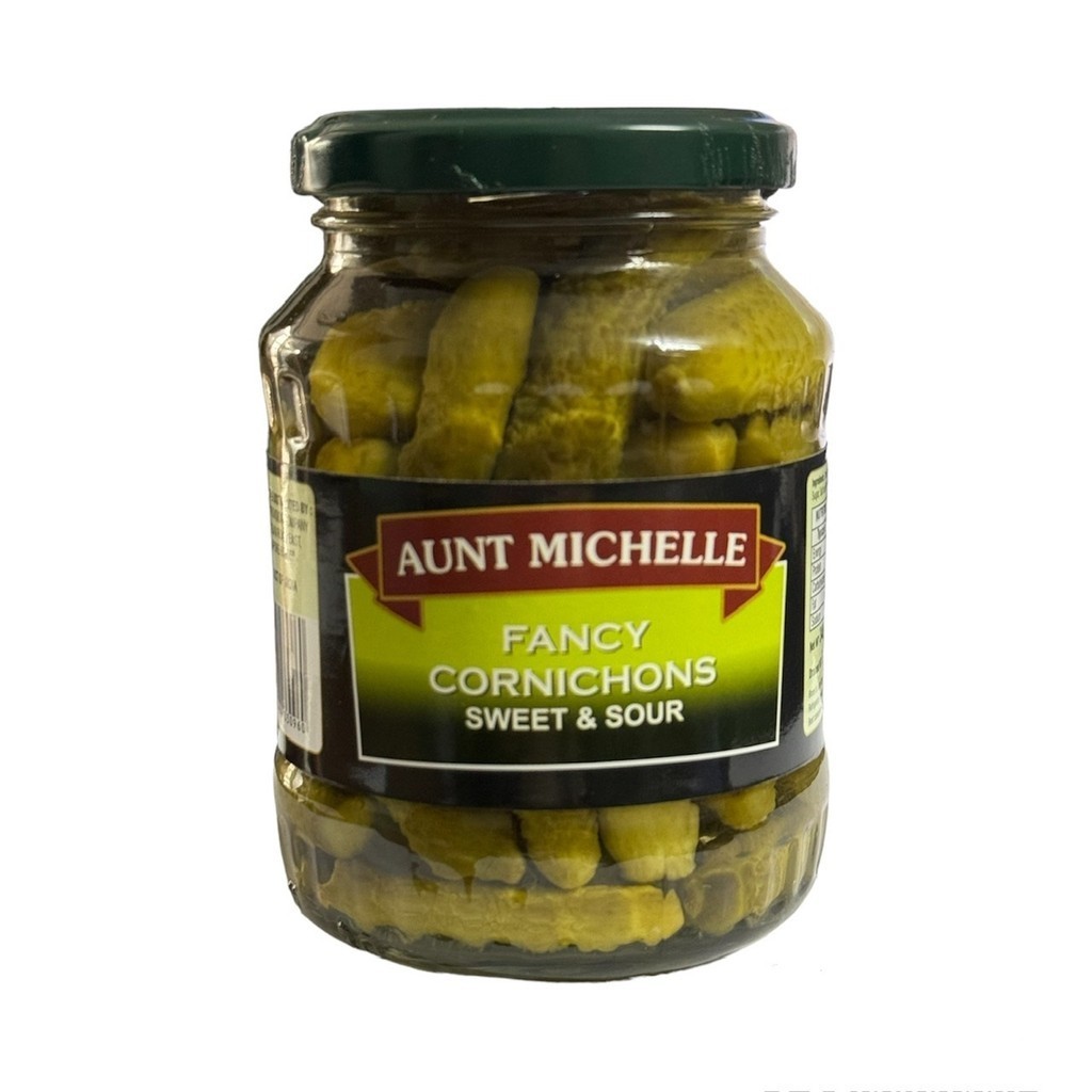 Aunt Michelle Fancy Cornichons Sweet & Sour Stomach Cucumber 340g ...