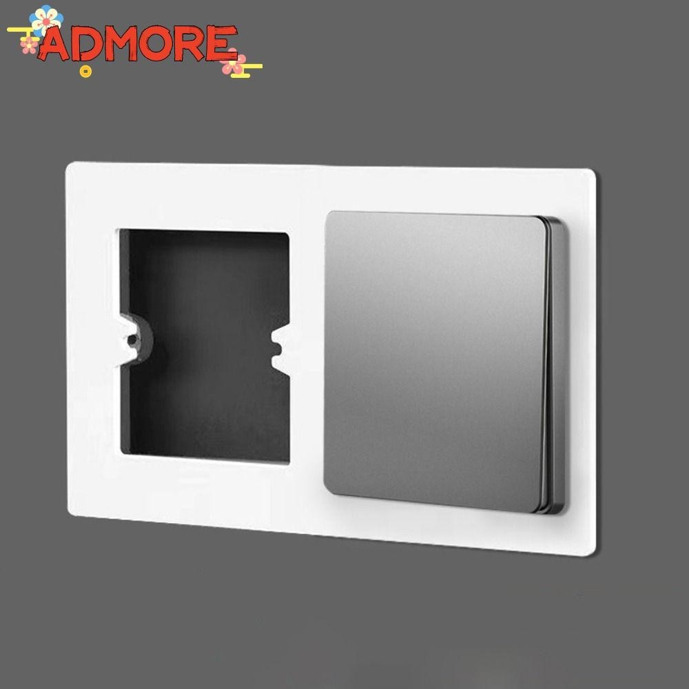 ADMORE Switch Socket Panel, Universal Plastic Wall Panels, Bottom Box ...