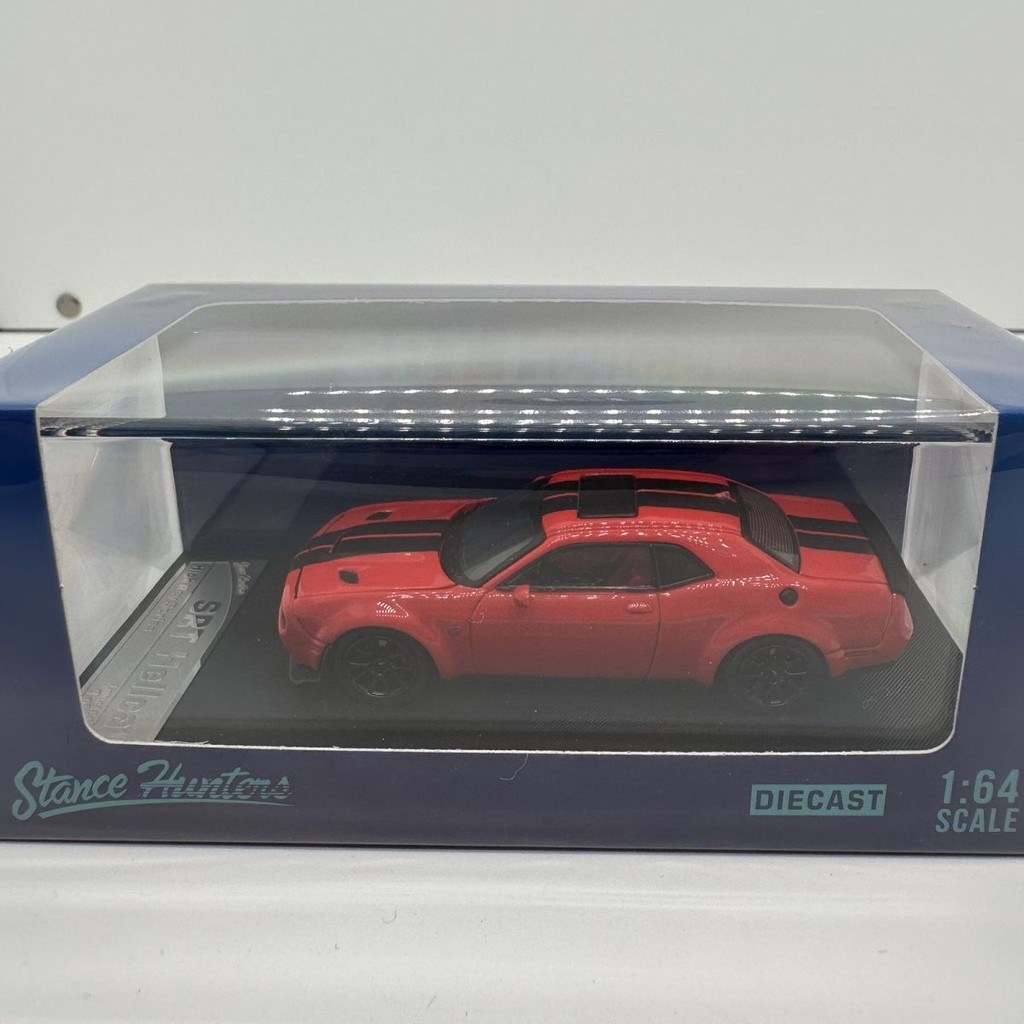 Stance Hunters SH 1: 64 Dodge Hellcat Challenger Hellcat SRT Car Model ...