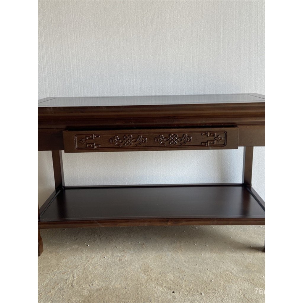 Meja Sudut Sofa Gaya Laci Kayu Pepejal Meja Sudut Ruang Tamu Meja Kopi ...