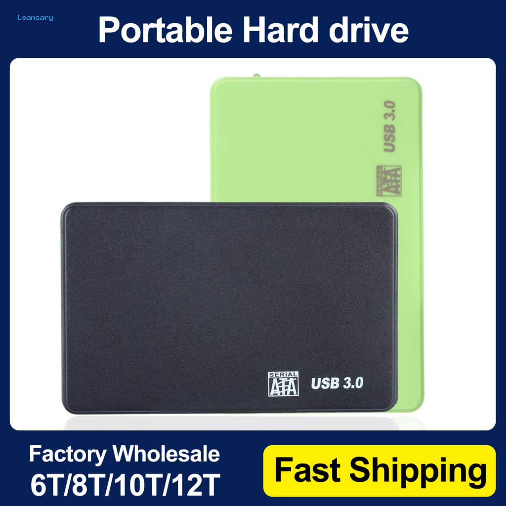 Usb Hard Drive Ultra Slim High-speed 6/8/10/12tb Ssd Portable External ...