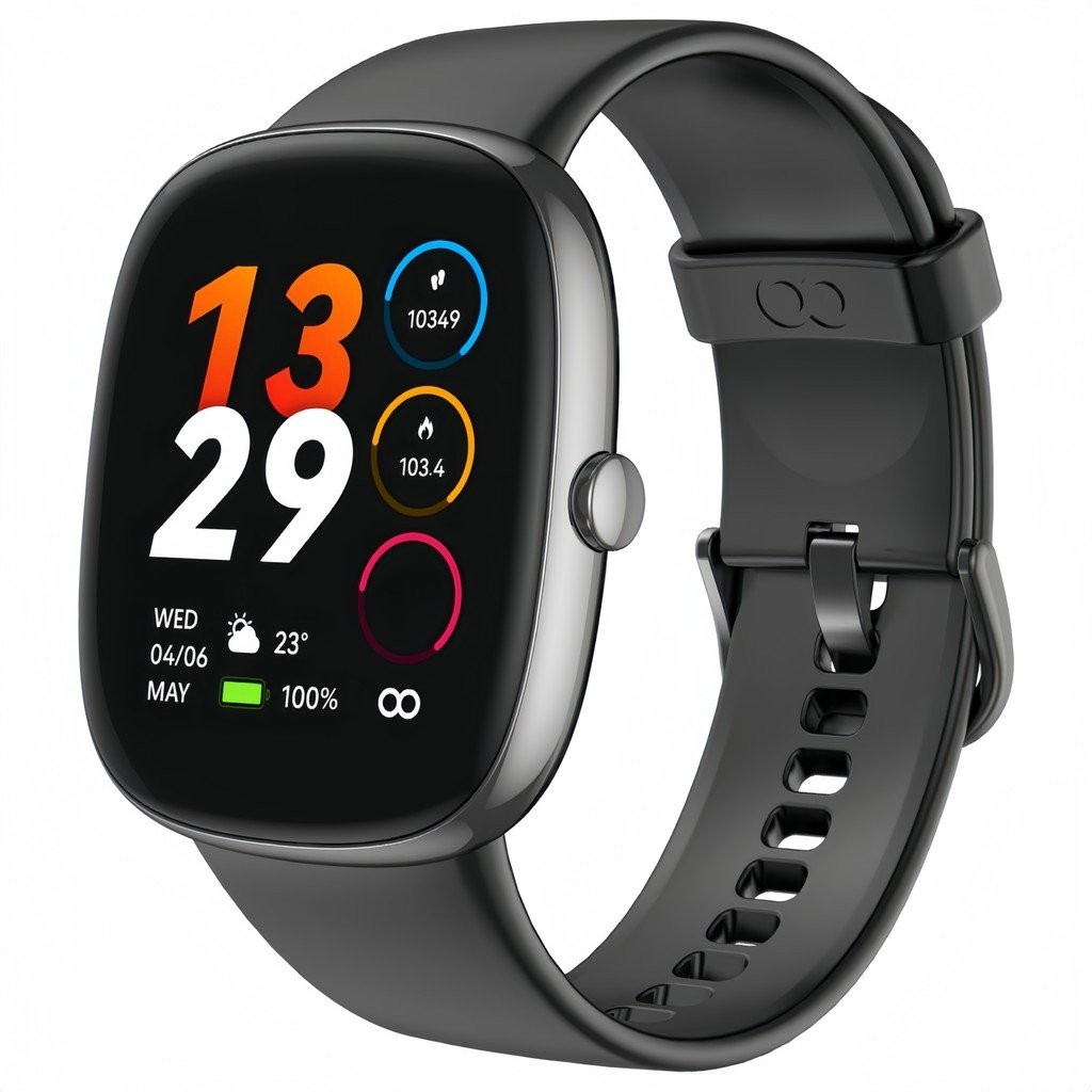 2025 Smartwatch for Men Women 46mm, IP68 Waterproof, 100 Sports Modes ...