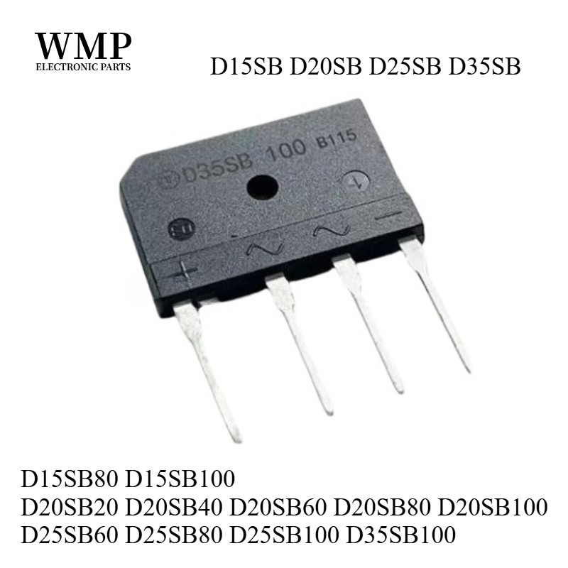 D15SB D20SB D25SB D35SB Series Bridge Rectifier for Electromagnetic Cooker D15SB80 D15SB100 ...