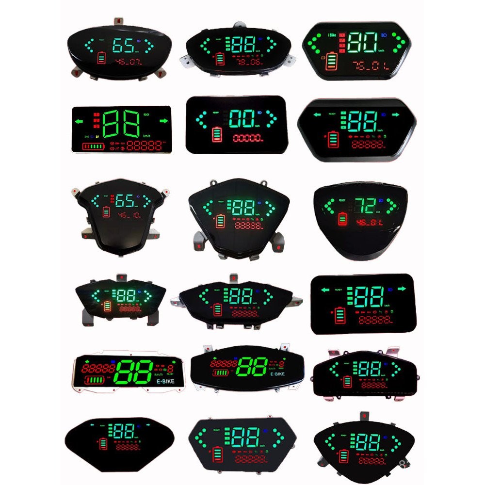 Pengubahsuaian Skrin Paparan Instrumen Kenderaan Elektrik Papan Litar ...