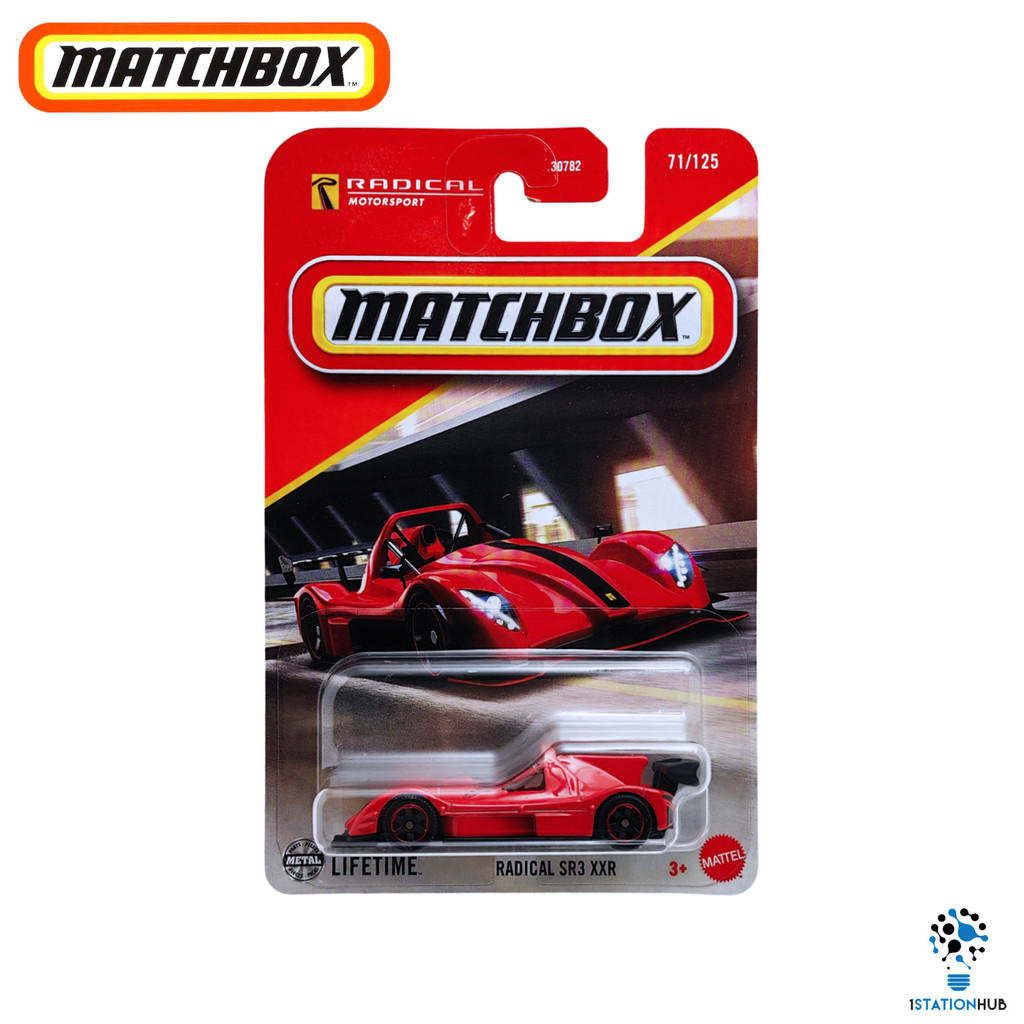 Matchbox Radical SR3 XXR Car | Mattel Cars Collector Kids Toys Vehicle ...
