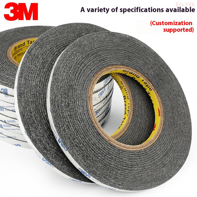 3m 9448AB Black Double-Sided Tape Ultra-Thin Strong Non-Marking High ...